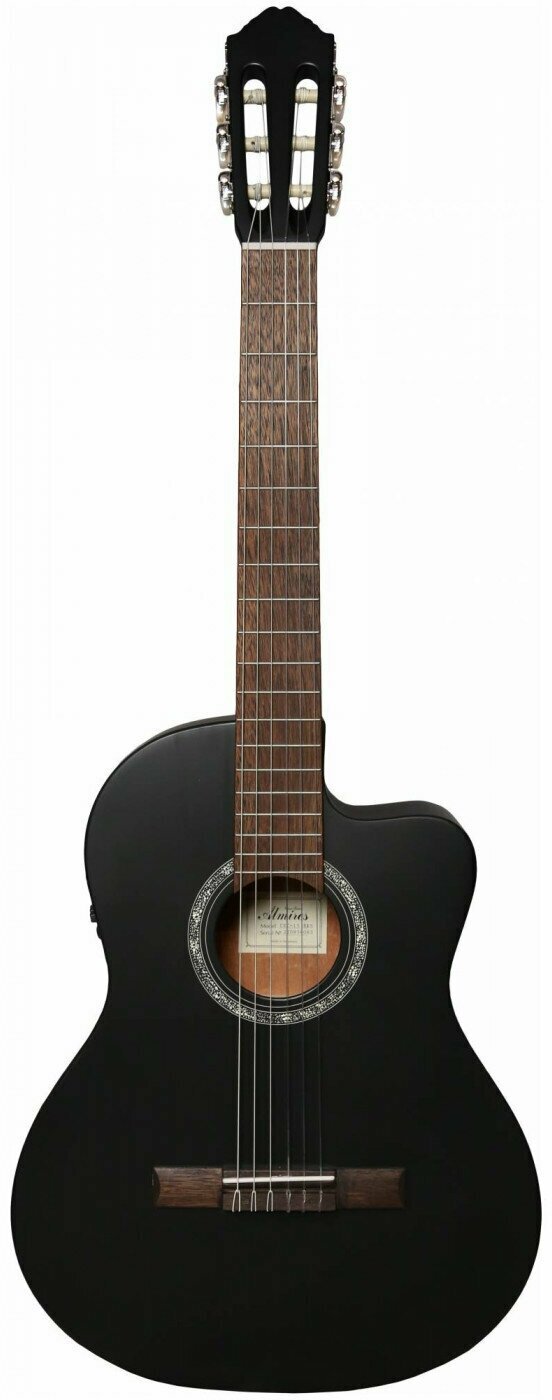 Классическая гитара с подключением Almires CEC-15 BKS