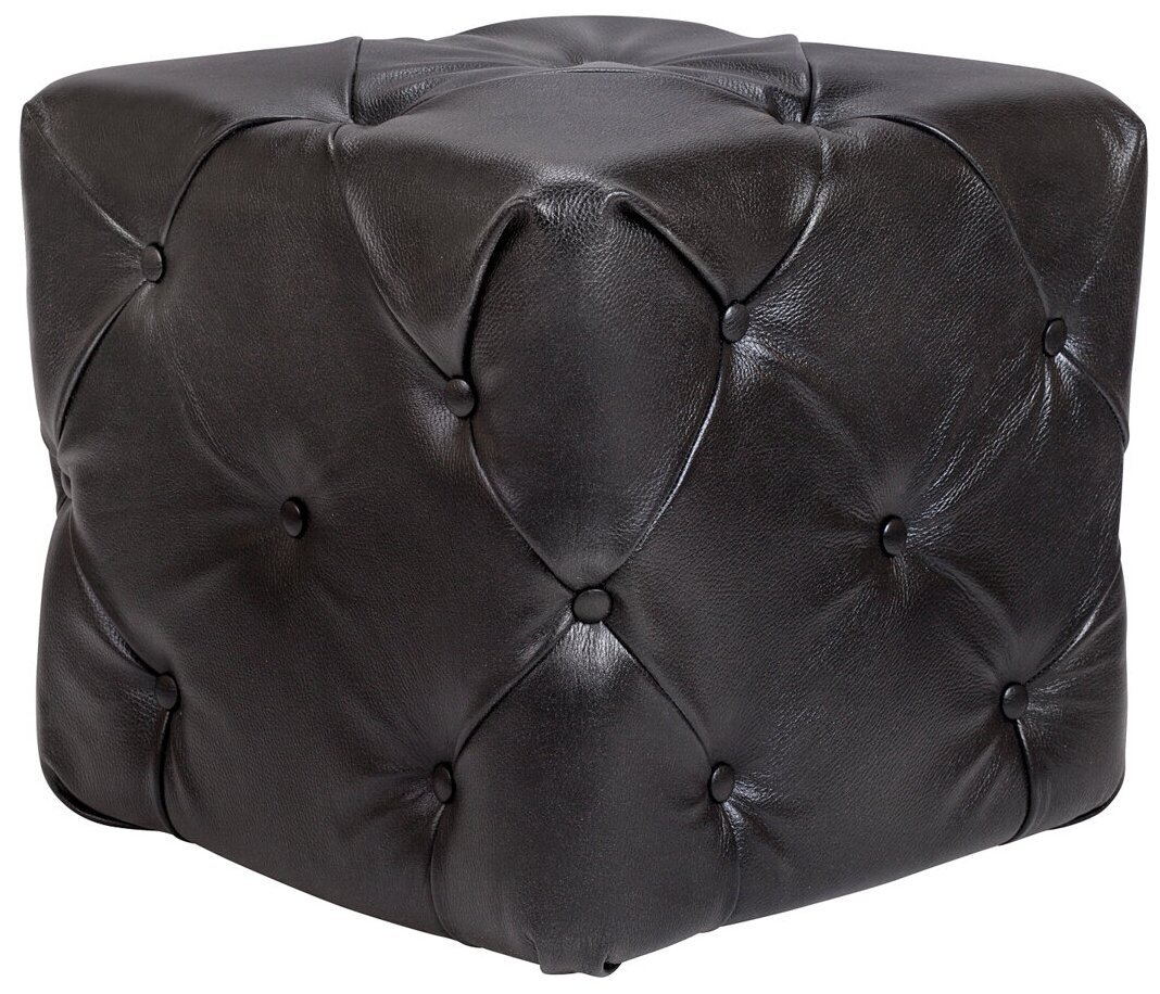 Пуф Mak-interior Amrit black leather