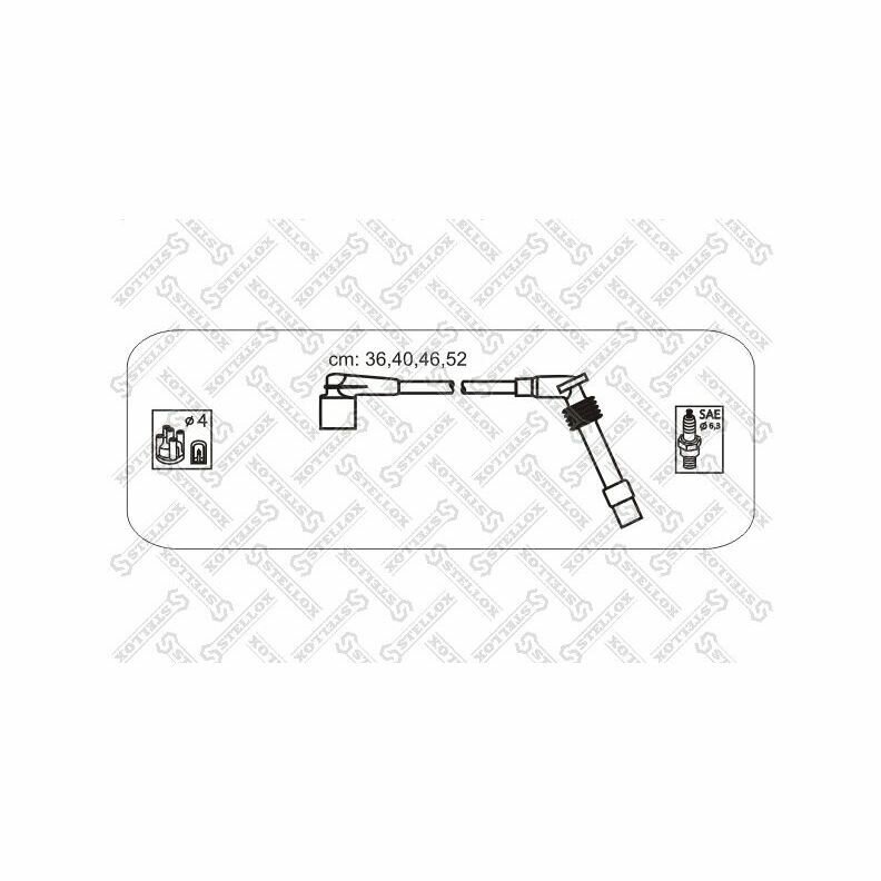К-кт проводов Opel Astra/Corsa/Vectra, STELLOX 1038460SX