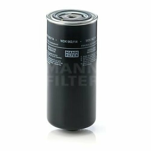 Фильтр топливный MANN-FILTER WDK 962/14, 214 мм, 93 мм