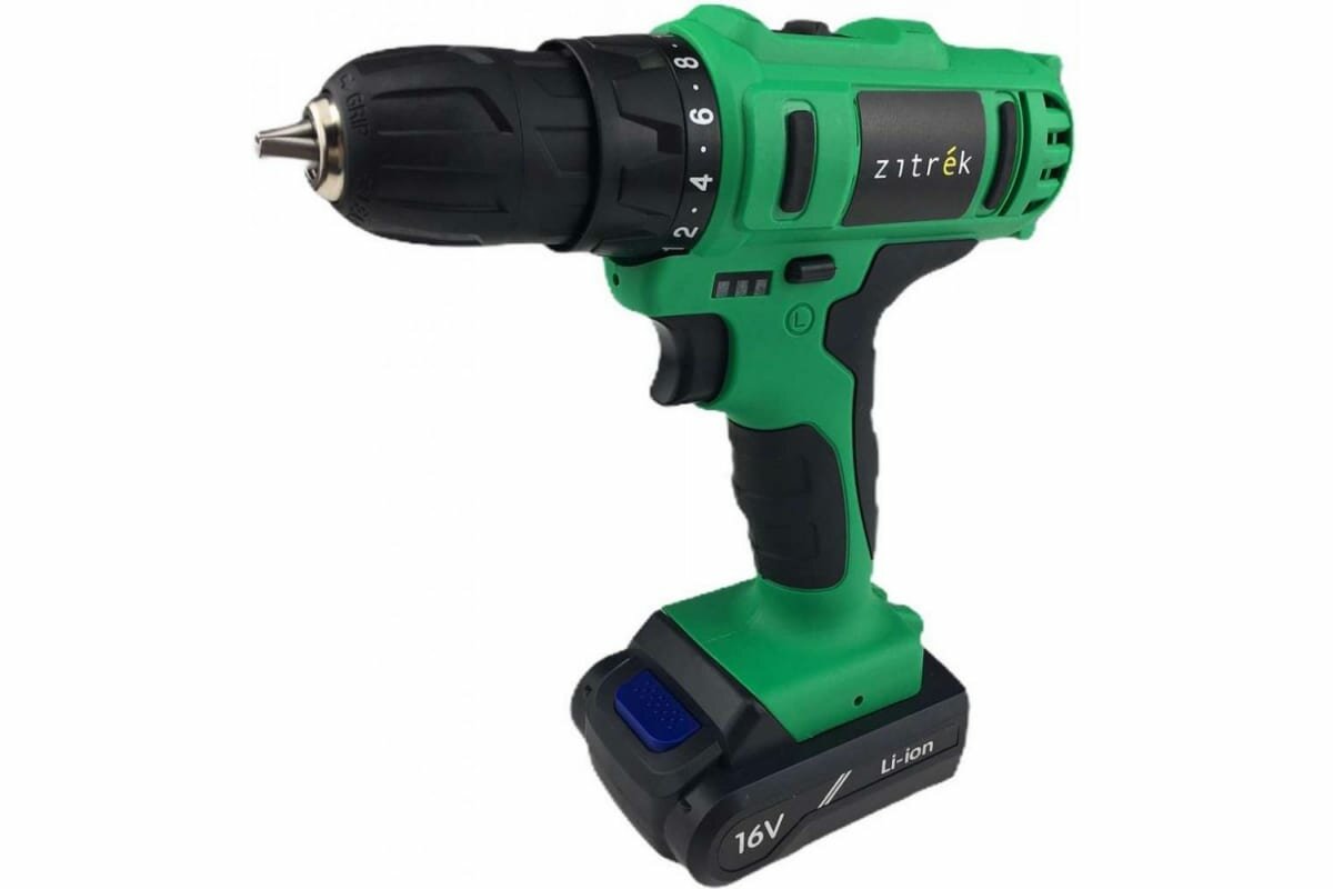 Zitrek Дрель аккумуляторная Greenpower 16-Li 063-4075