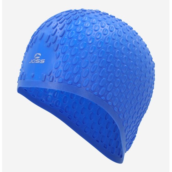 Шапочка для плавания Joss Silicone swim cap, blue, размер 59, 102156JSS-Z2