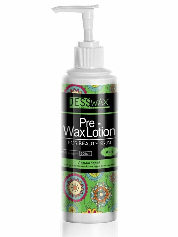Лосьон перед депиляцией JessNail ALOE, 500 мл (Италия)