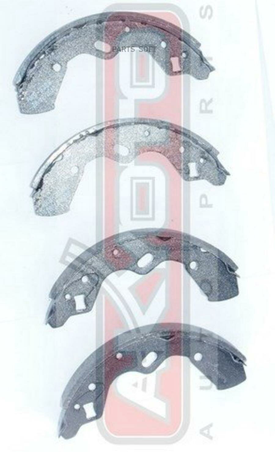 AKS3388 AKYOTO Колодки тормозные барабанные задние
