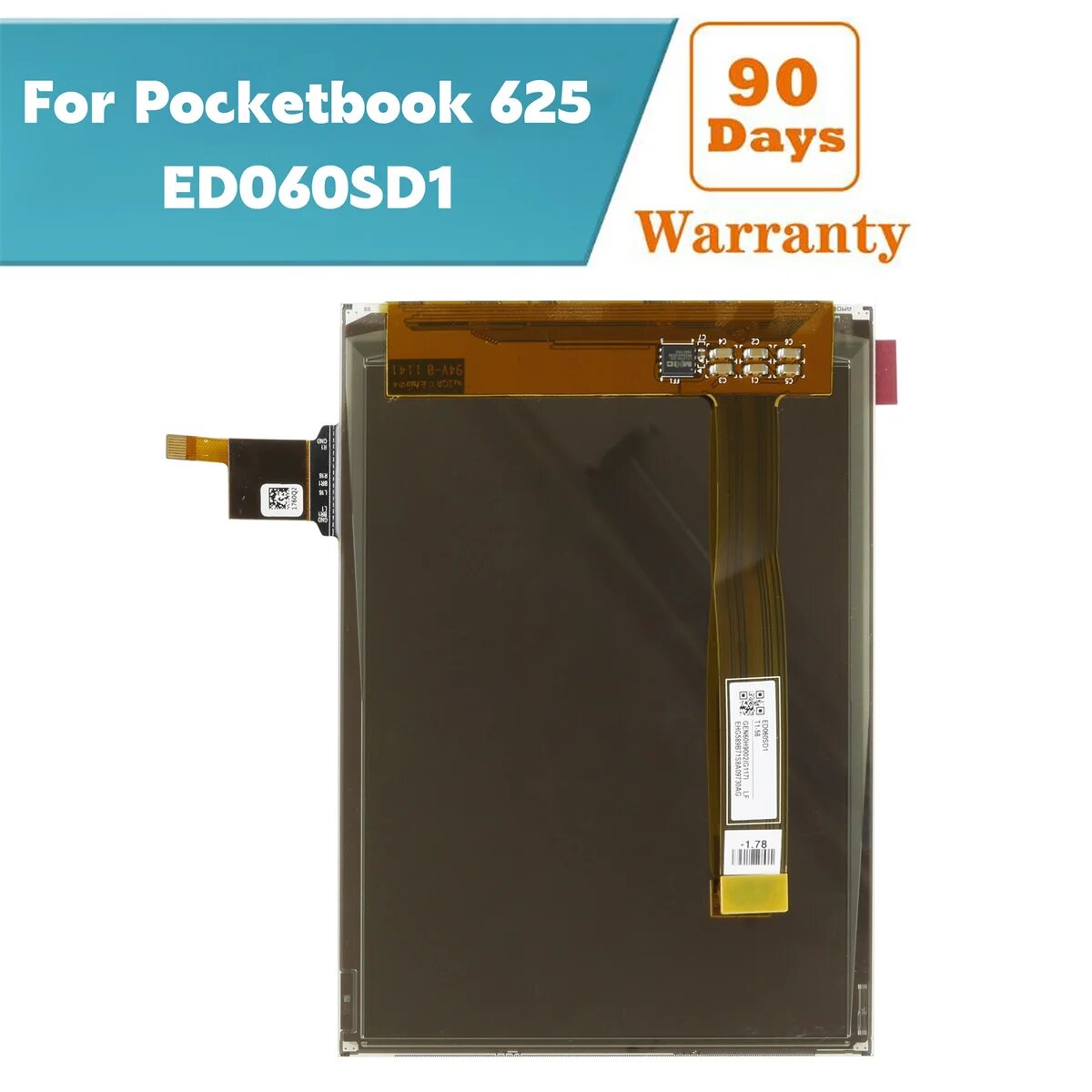 6-дюймовый Eink экран ED060SD1(LF) для PocketBook 625 PB625 LE электронная книга дисплей запасные части