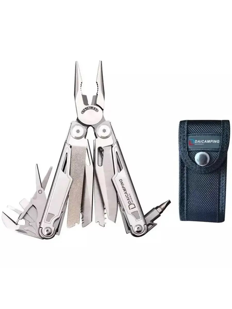 Мультитул DL12 многофункциональный складной нож