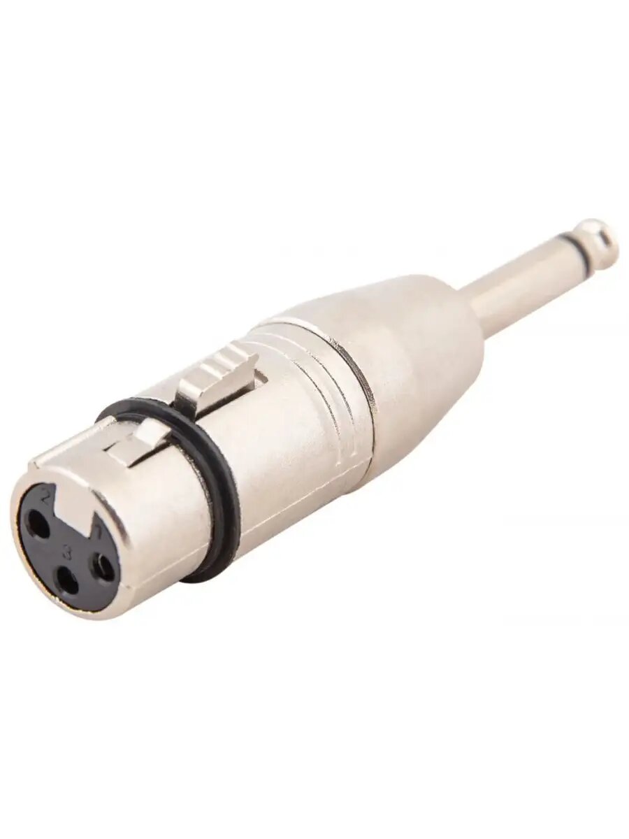STANDS & CABLES ADA009 переходник XLR мама - джек моно 6.3мм