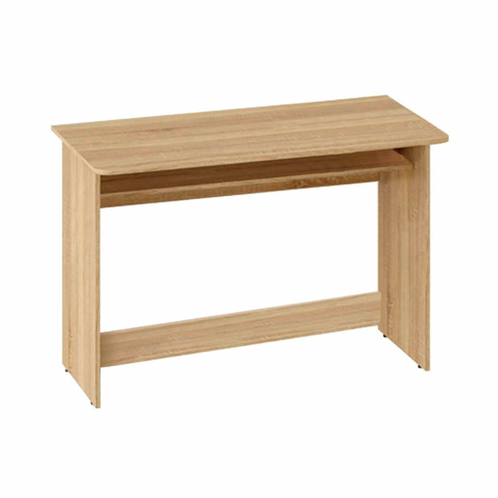 Письменный стол деревянный прямоугольный ПС-01 120,0х79,8х59,1 см, дуб сонома