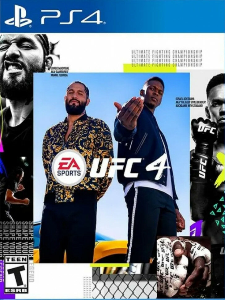 Игра UFC 4 для PS4 (CUSA 14209) (Русские субтитры)