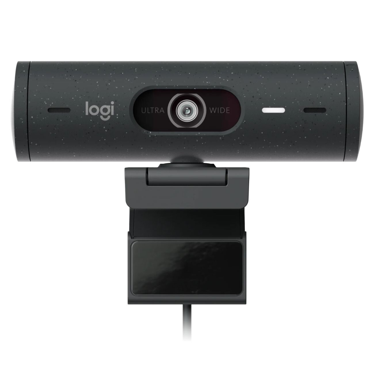 Веб-камера Logitech Webcam BRIO 500 black, с микрофоном, чёрная