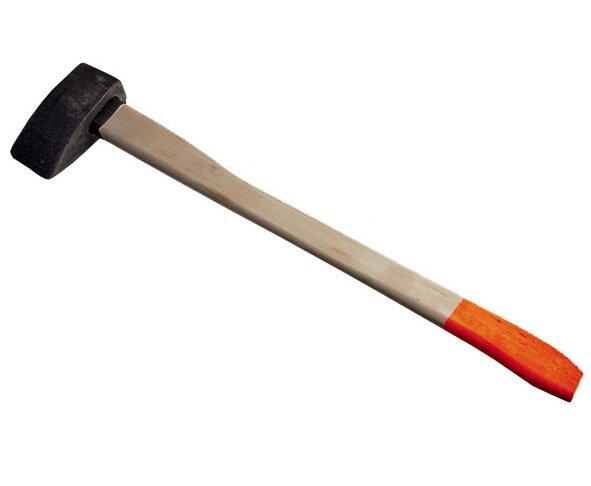 Колун литой Hobbi с деревянной рукояткой, 4000 г