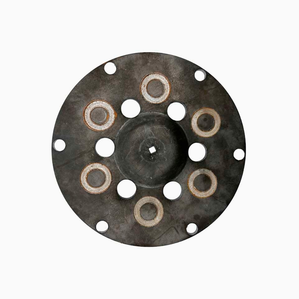 Диск сцепления на мотоцикл Урал (нижний, тарелка, металл)