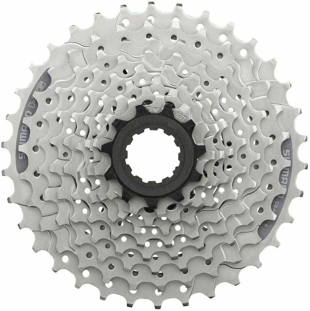 Кассета Shimano HG201, 9ск, 11-32, серебристая