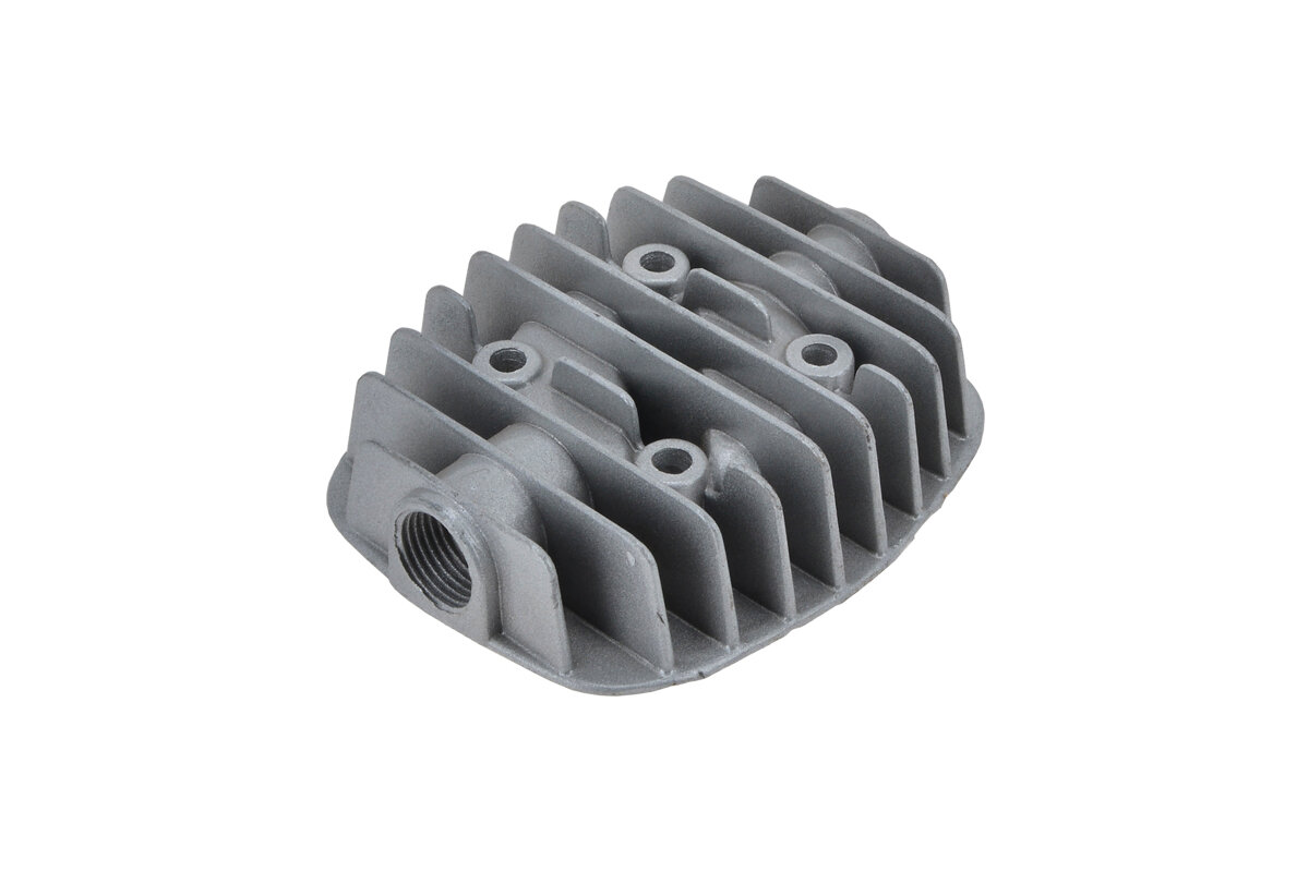 Головка цилиндра подходит для компрессора воздушного ЗУБР ЗКПМ-240-24-1.5, ЗКПМ-240-50-1.5