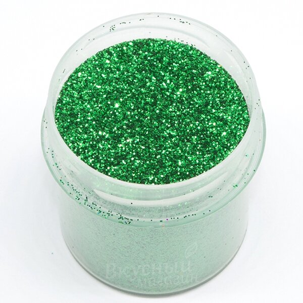 Блестки кондитерские Зеленый Meadowbrook, 10 гр. (Набор из 3 шт.)