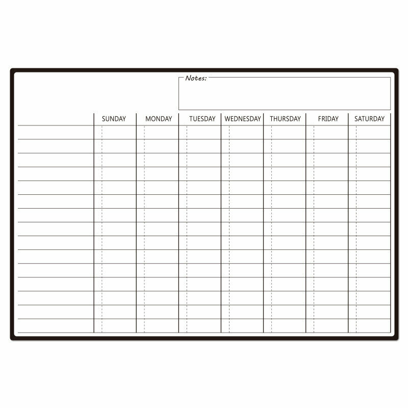 Магнитный график, перезаписываемый, для холодильника, А3