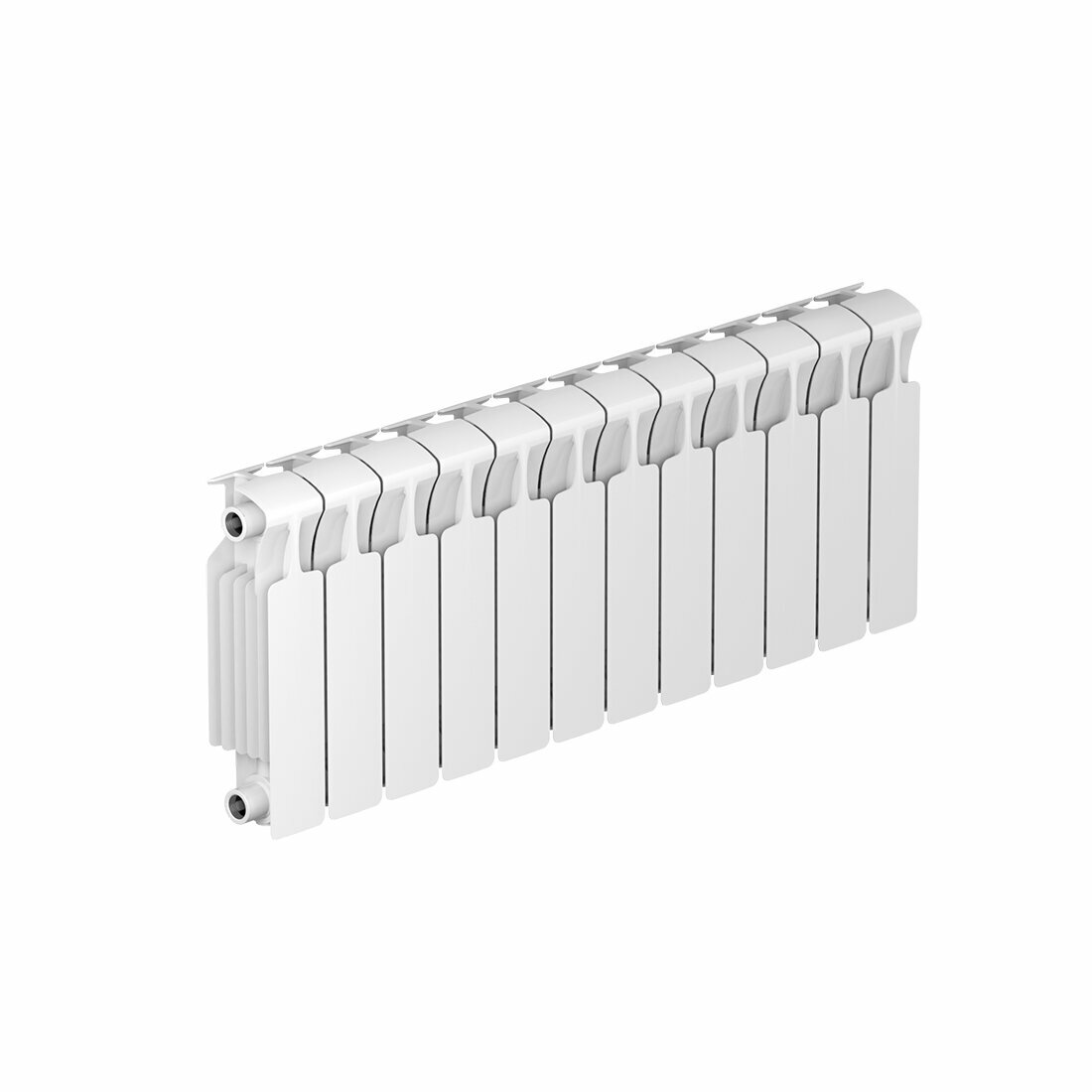 Радиатор RIFAR Monolit 300 12 секций боковое подкл. белый (RM30012)
