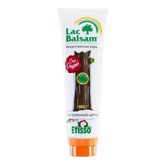 Заживляющий бальзам Etisso LaсBalsam для защиты плодовых и декоративных деревьев от болезней, 385 г, удобен в использовании, экономичный расход