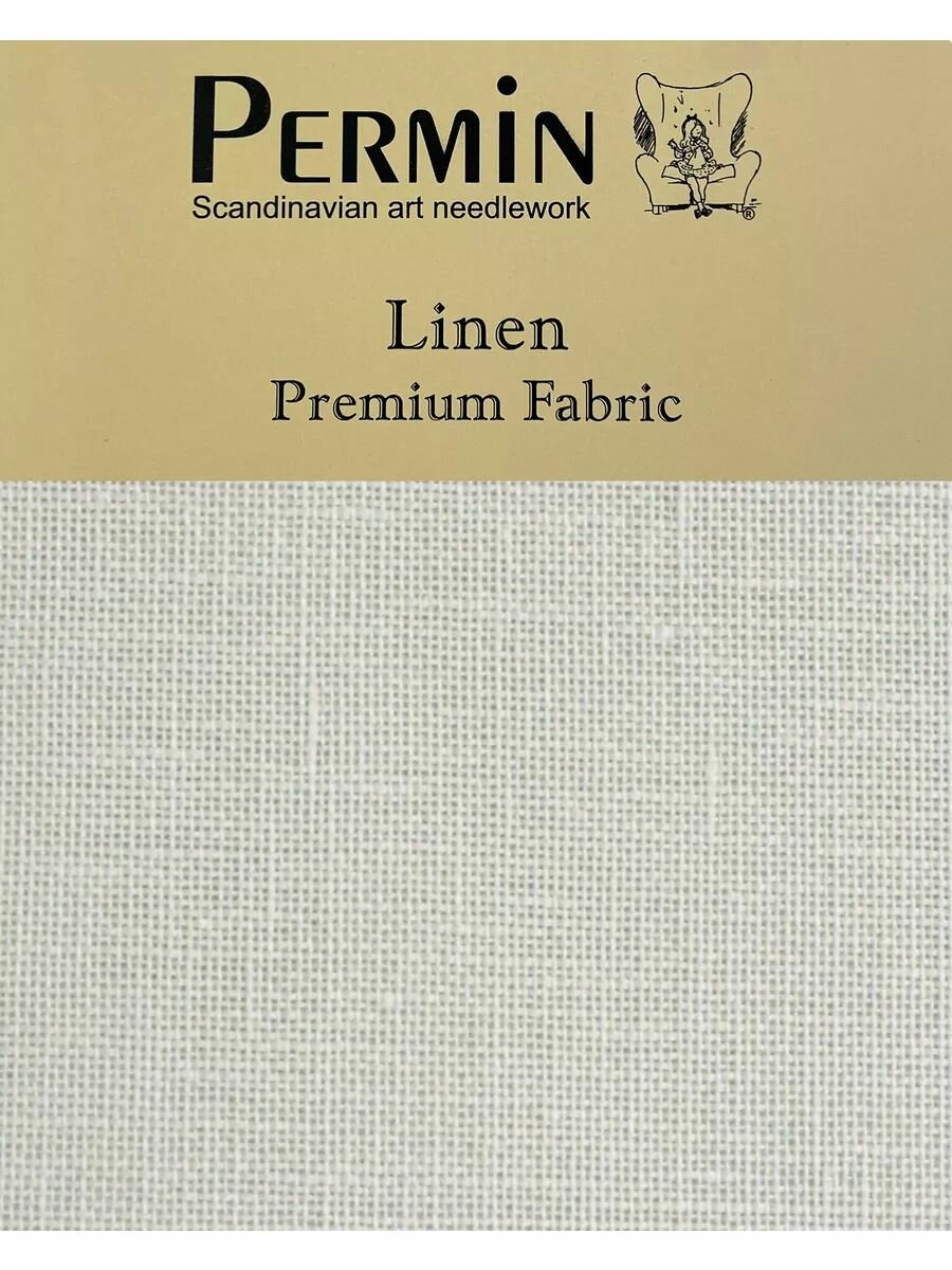 Канва Permin Linen 28 ct. (70x50 см, цвет 320) 100% лен