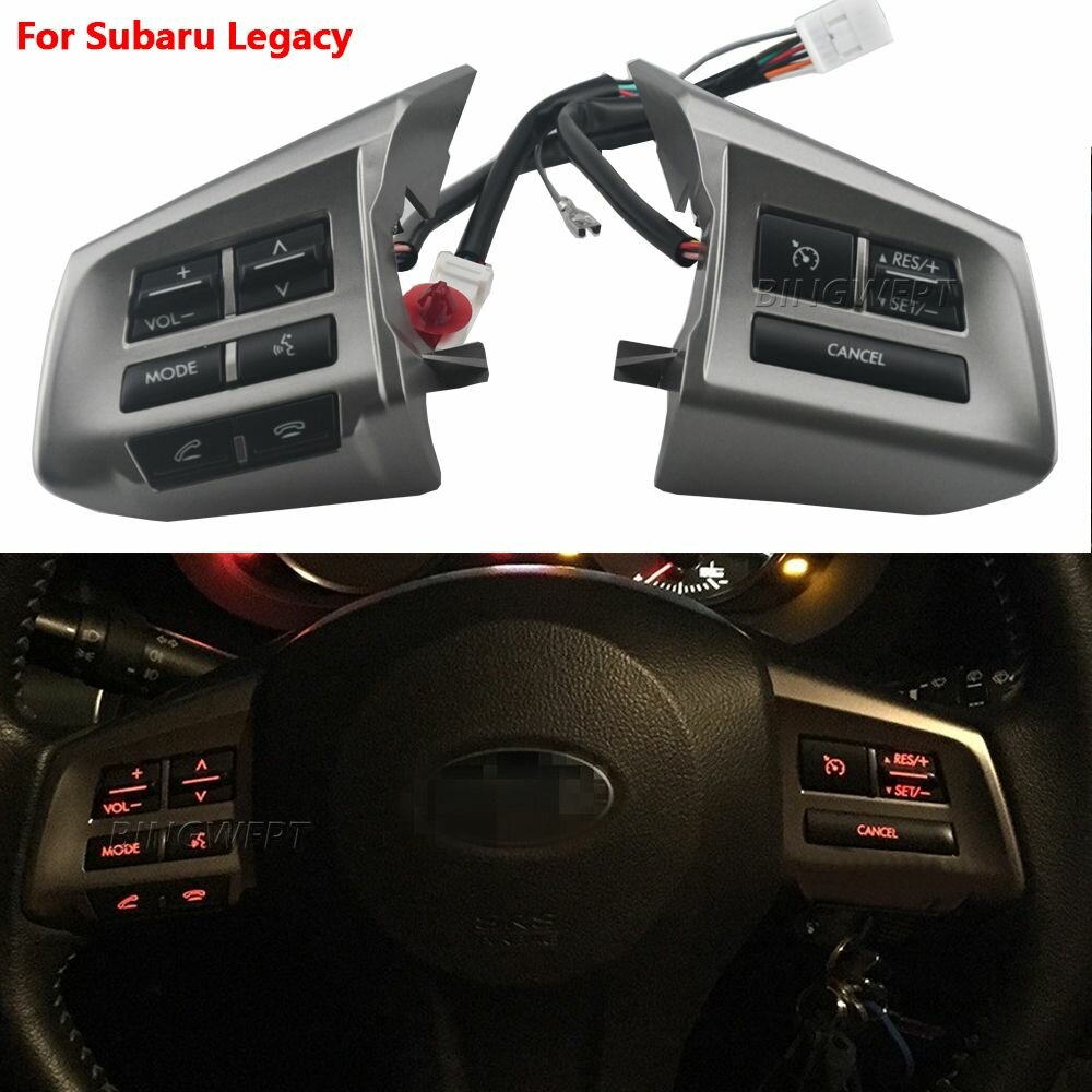 Переключатель руля многофункциональный, для Subaru XV/Crosstrek/Forest/Legacy/Impreza 2012-2014, бежевый