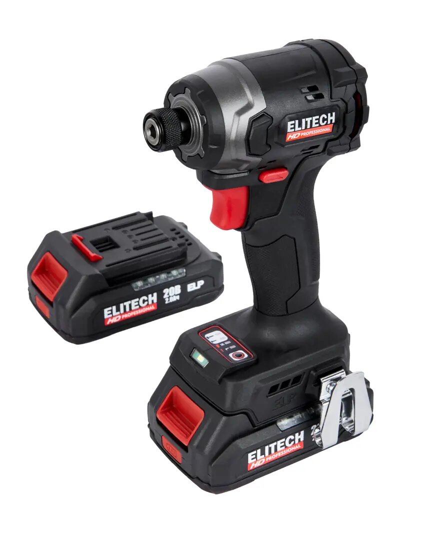 Винтоверт аккумуляторный Elitech HD CS2003SL, 20 В Li-Ion 2x2 Ач