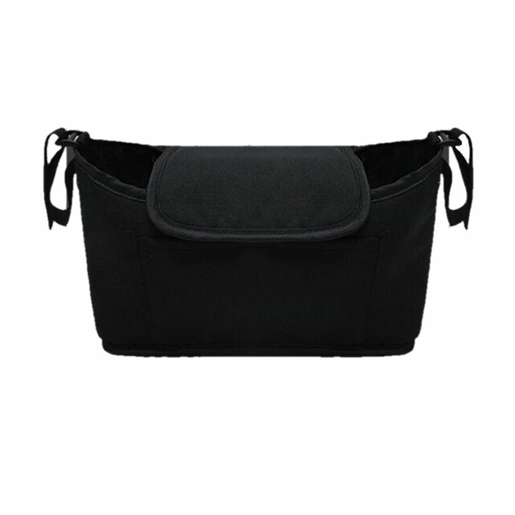 Аксессуары для колясок, Сумка для коляски - черная, 1 шт