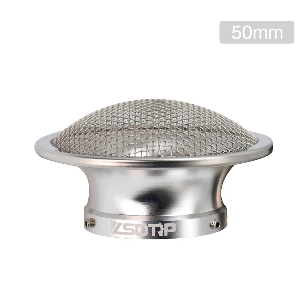 ZSDTRP 50 мм мотоциклетный воздушный фильтр, ветряная чашка с рожком, труба из сплава с Guaze для карбюратора PWK21/24/26/28/30 мм PE28/30 мм