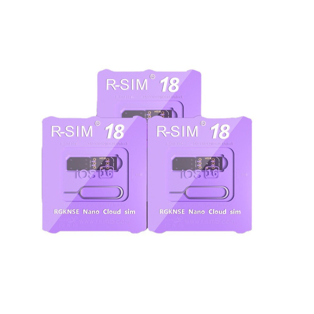 Карта Разблокировки R-SIM18 Nano Для iPhone 14 Plus Pro Pro Max 13 12 11 8 7 6 XS IOS 16