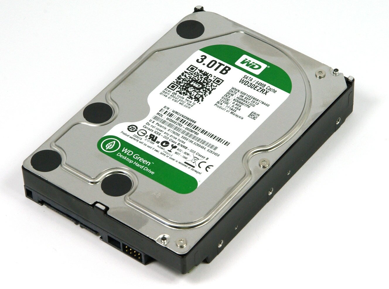 Жесткий диск Western Digital 3Tb (WD30EZRX)