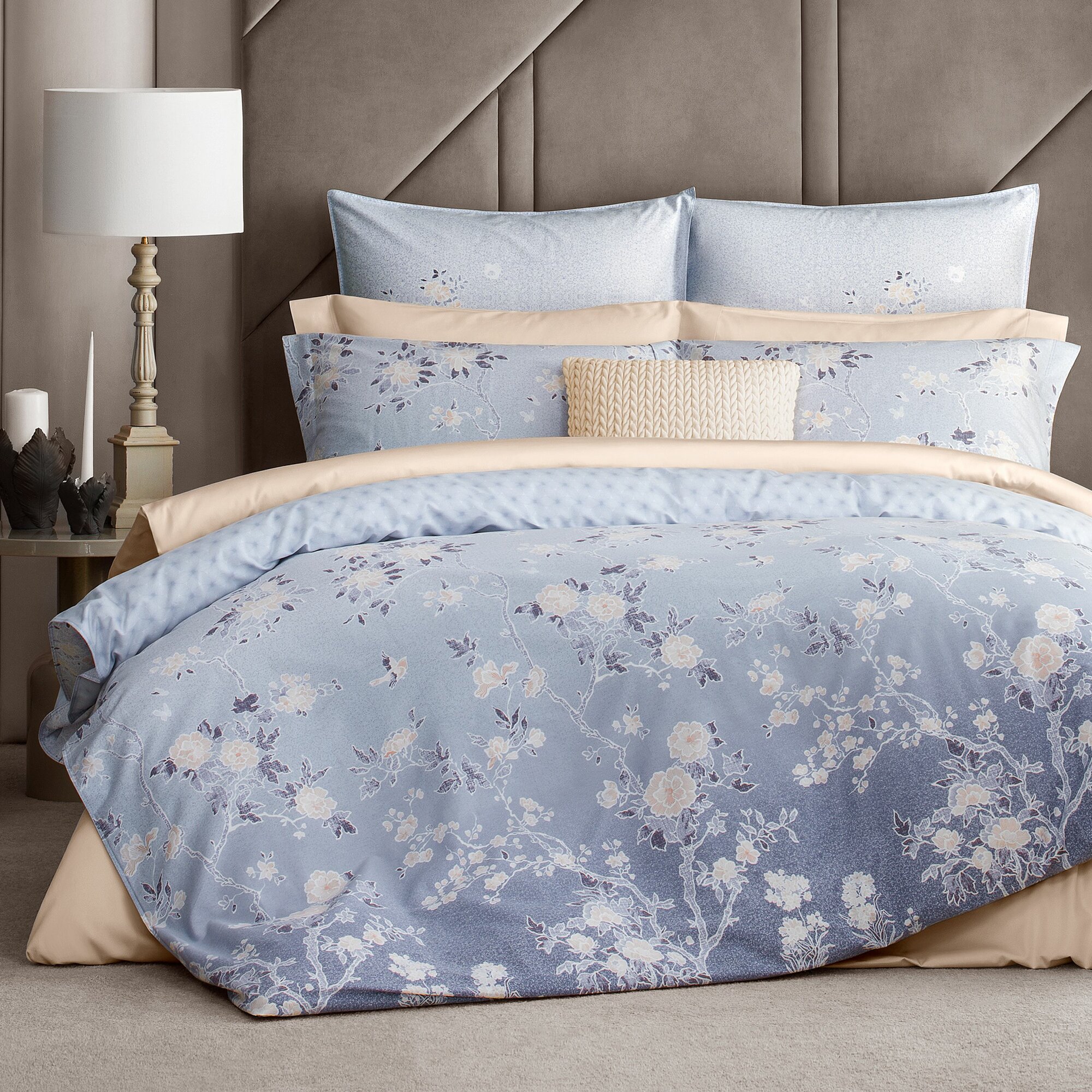 Togas Комплект постельного белья двуспальный евро "Сиена" 200x210/240x270/50x70-2 сатин, хлопок