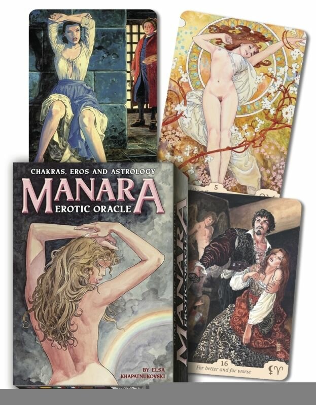 Карты Lo Scarabeo Карты Таро "Manara Erotic Oracle" Lo Scarabeo / Манара Эротический Оракул