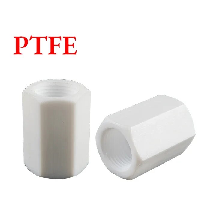 1/8 "1/4" 3/8 "1/2" 3/4" 1 "BSP NPT «мама-мама» Шестигранная муфта из птфэ Фитинг для труб Соединитель Адаптер LAB Манометр