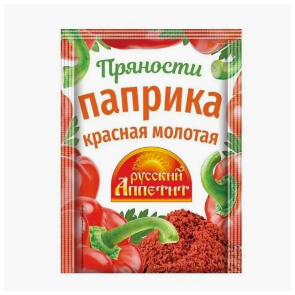 Русский аппетит Паприка молотая, 50 г