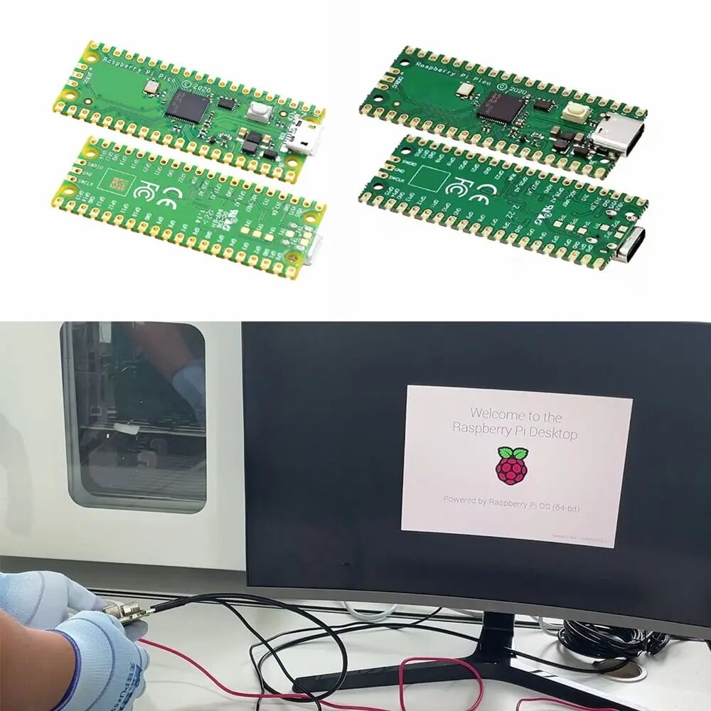 Raspberry Pi Pico Rp2040 TYPE-C плата — фото 1
