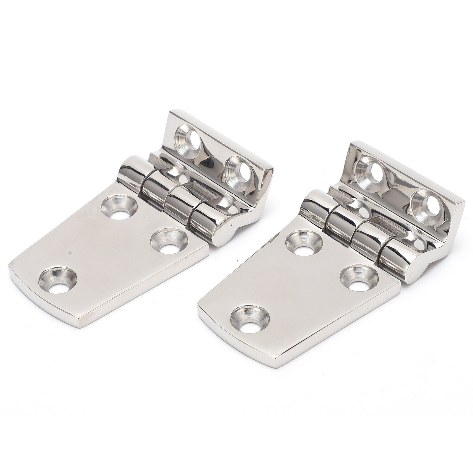 2 шт. петли для лодок из нержавеющей стали, прочные, полированные, антикоррозийные, для дверей шкафов и лодок.