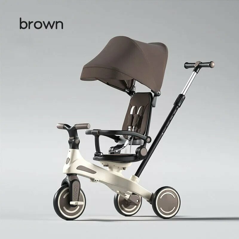 Велосипед-коляска-Подходит для детей в возрасте 1-3 лет, Многофункциональный прибор "четыре в одном"