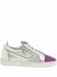 Кроссовки Giuseppe Zanotti Nicki, размер 39 EU, серебристый/красный