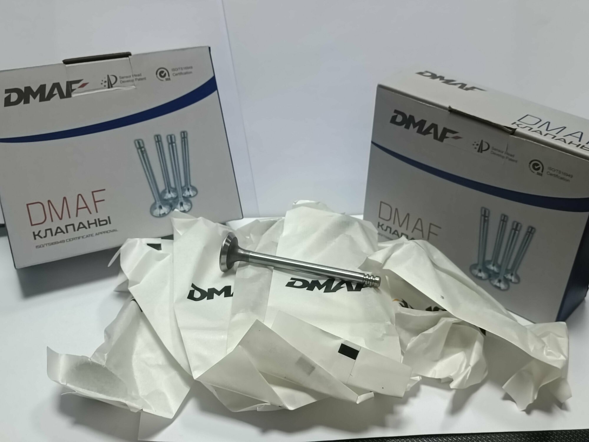 Комплект клапанов впуск+выпуск 16 клапанный двигатель 2110, 2111, 2112, 1118 (Калина), 2170 (Приора) , 2190 (Гранта), Калина 2 (2191), Веста