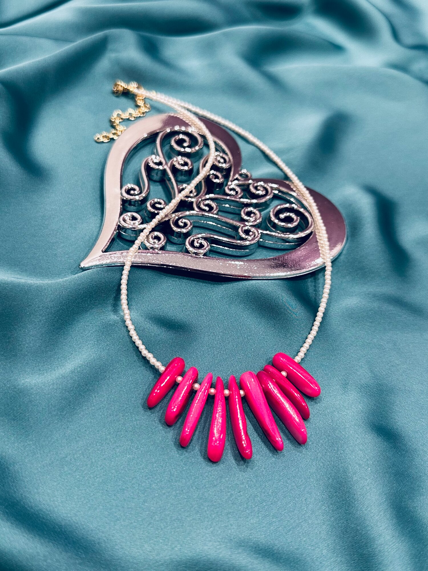 Колье Jewellery by Marina Orlova, перламутр