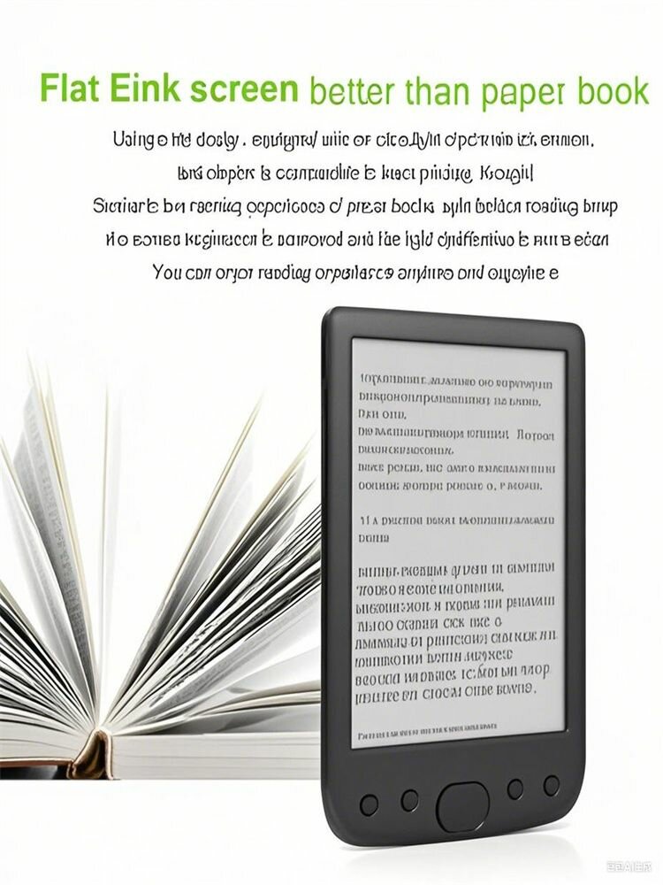 6" Электронная книга, темно-серый