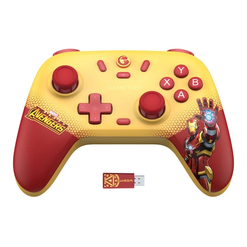 GameSir T4 Nova Lite беспроводной геймпад Stellar White, Болотный