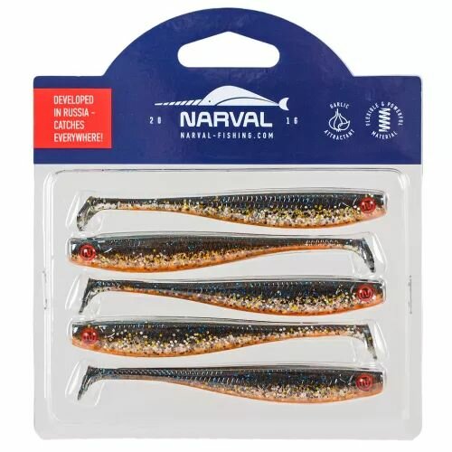 Силиконовая приманка Narval Skinny 10см. #034 5шт.