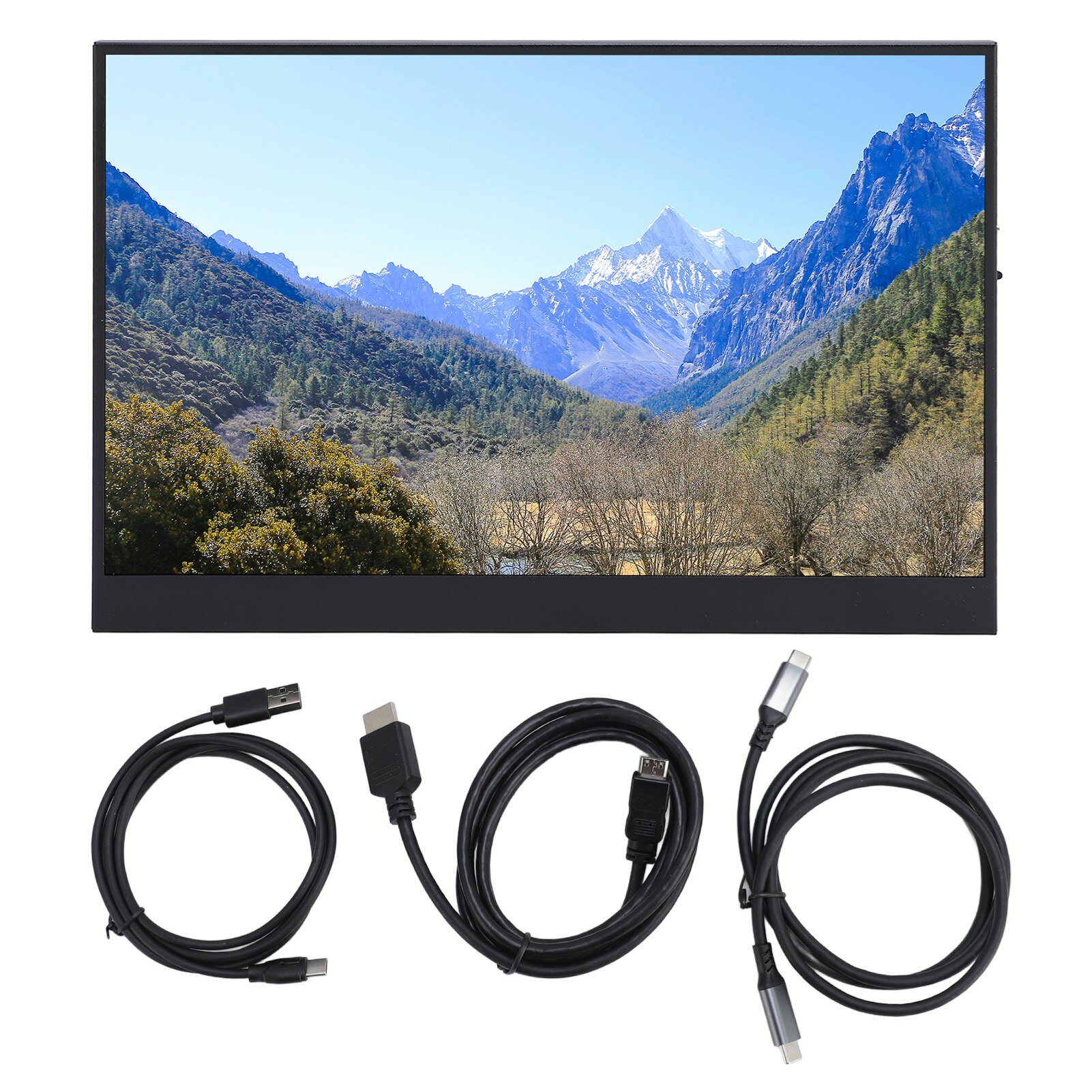 Удлинитель дисплея ноутбука 12 дюймов LCD 1920x1200 185PPI портативный внешний экран ноутбука с USB C HD мультимедийным интерфейсом для Win для Android