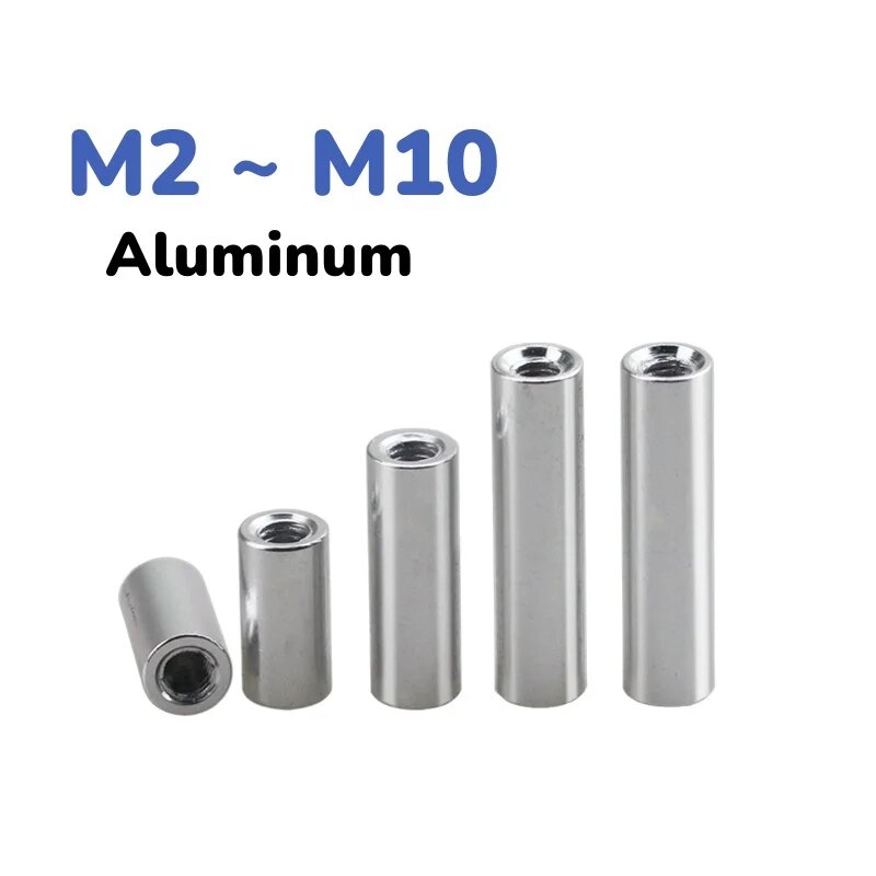 Алюминиевые колонки-стойки M2~M10 6-150 мм M3(D 5mm) -5pcs, 90mm