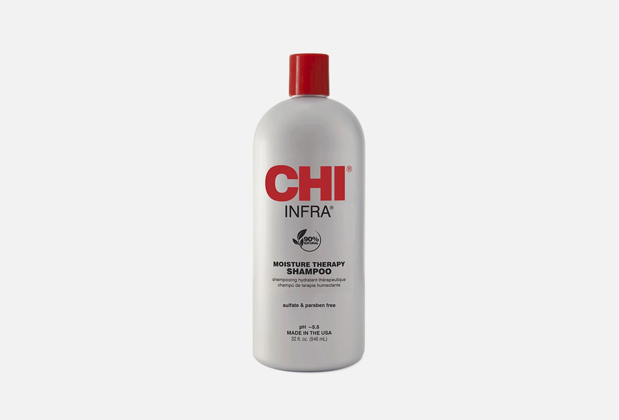 Шампунь CHI "Infra", для тонких и поврежденных волос, антистатический эффект, 946 мл