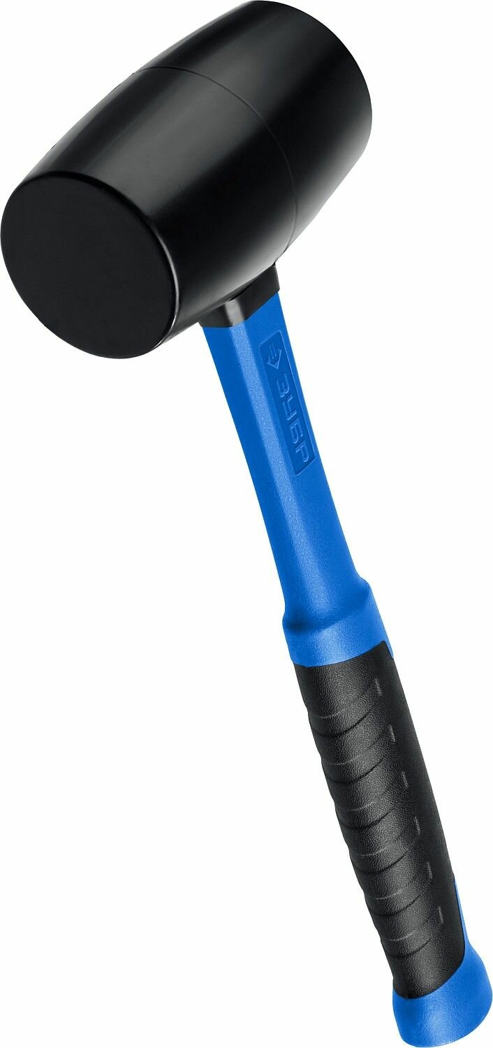 Резиновая киянка ЗУБР, 680 г, чёрная, профессиональная 20532-680_z01