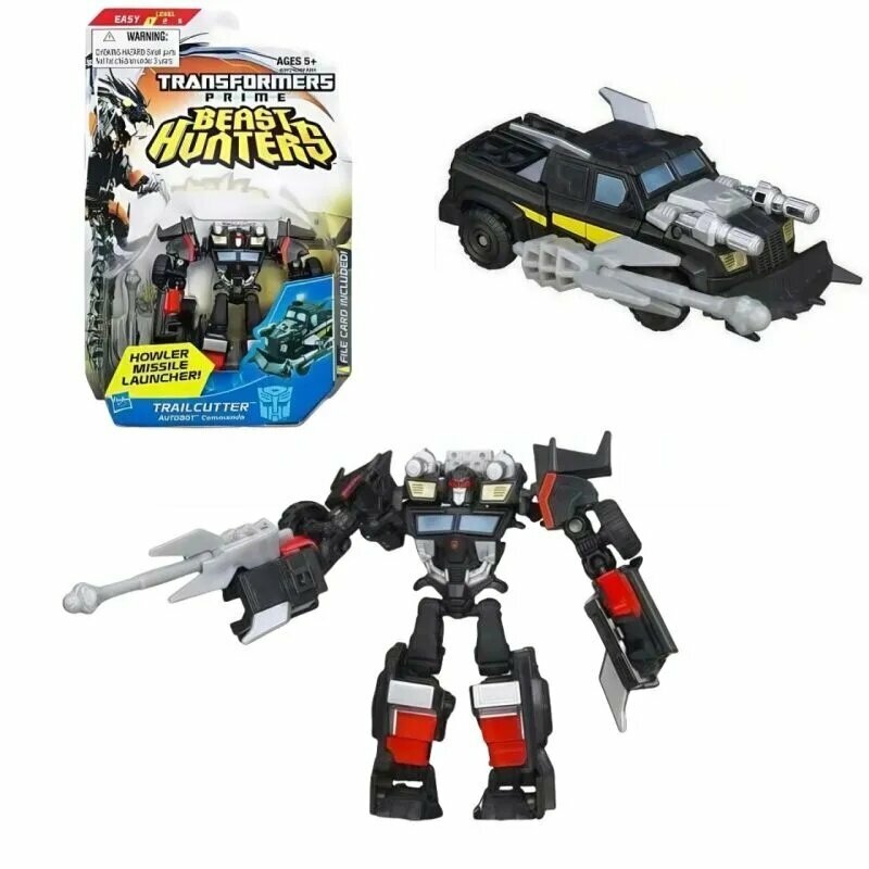 Трансформеры Игрушка хасбро Transformers Prime Beast Hunters Trailcutter Commander Action Figure