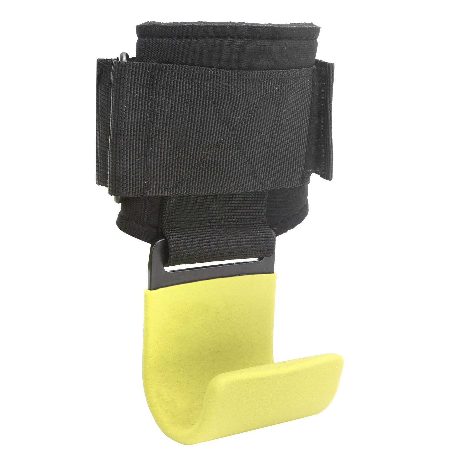 Спортивные крюки для подъема с тяжестями, ремни для тренировки силы и тяги с желтыми крюками