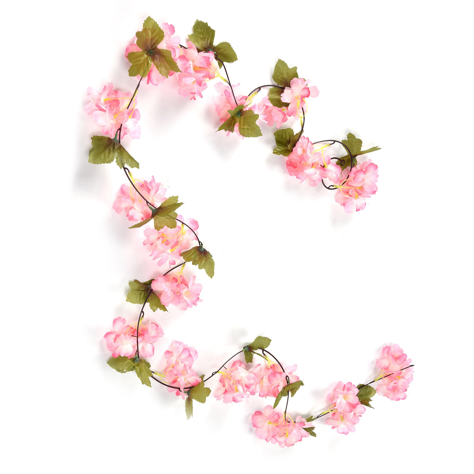 Искусственные цветы вишни, украшающие DIY Поддельный цветок вишни для свадебной вечеринки, садового дома