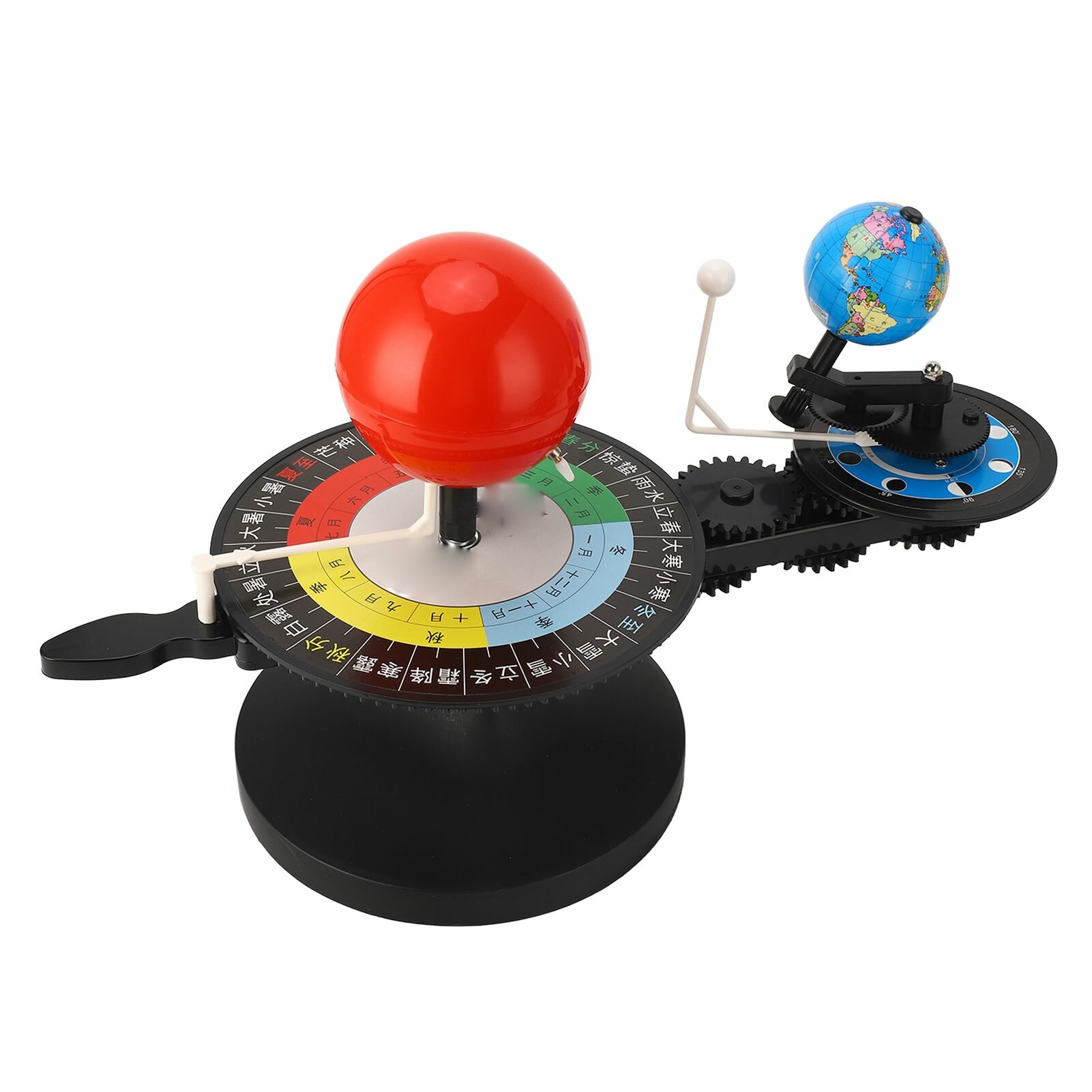 Модель солнечной системы Солнце Земля Луна Астрономическая модель Развивающая игрушка для школьного обучения